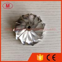China TD04HL 49.04/60.13mm 11+0 blades high performance turbocharger billet/milling/aluminum 2618 compressor wheel for sale