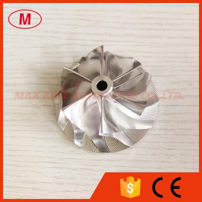China GT2871 452546-0005 53.11/70.98mm 6+6 blades milling/aluminum 2618/billet compressor wheel for 452546-0005/Trim56 for sale