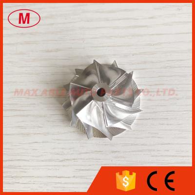 China TD03 31.00/39.98mm 6+6 blades high performance Billet/milling/aluminum 2618 compressor wheel for 49173-02010 for sale