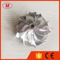 China TD05H 20G upgrade 56.58/73.04mm 5+5 blades Turbocharger Billet/milling/aluminum 2618 compressor wheel for Mitsubishi for sale