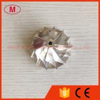 China GT1449V 40.70/54.00mm 7+7 blades high performance turbo milling/aluminum 2618/billet compressor wheel for sale