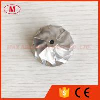 China TD025 9T-SB 33.83/44.01mm 6+6 blades turbo milling/aluminum 2618/billet compressor wheel for 49173-02401 for sale