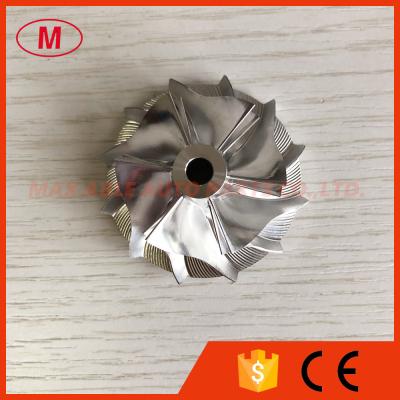 China GT14 433287-0004 6+6 blades 32.97/44.01mm turbo milling /aluminum 2618/billet compressor wheel for 454082-0002 for sale