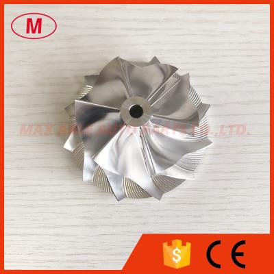 China CT26 53.11/70.98mm 6+6 blades high performance high blade Turbo aluminum 2618/milling/Billet compressor wheel for sale