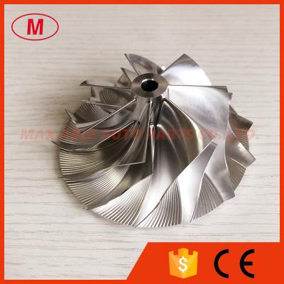China TD06 reverse 62.30/86.15mm 7+7 blades high performance turbo milling/aluminum 2618/billet compressor wheel for Racing for sale