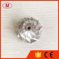 China GT15-25 735492-0002J 11+0 blades 36.30/49.00mm high performance turbo billet/milling/aluminum 2618 compressor wheel for sale