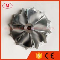 China K04 reverse 43.30/56.08mm 6+6 blades high performance turbocharger billet/milling/aluminum 2618 compressor wheel for sale