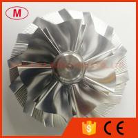 China GTA40 Forward 54.40/82.26mm 7+7 blades turbo milling/aluminum 2618/billet compressor wheel for 17201-E0432 for sale