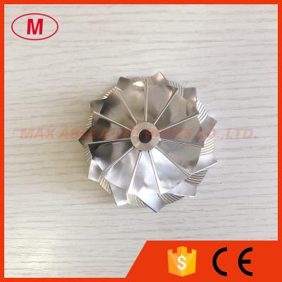 China GTX3071 XX8849-2 11+0 blades 54.06/71.40mm performance bore:6.00  billet compressor wheel for 803712-0001/700711-0046 for sale