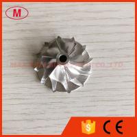 China KP31 6+6 blades 24.10/35.00mm high performance turbo milling/aluminum 2618/billet compressor wheel for sale
