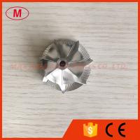 China KP35 29.50/41.00mm 1541/2004 7+0 blades high performance turbocharger milling/aluminum 2618/Billet compressor wheel for sale