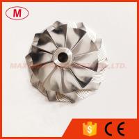 China GT15-25 37.75/52.00mm 10+0 blades turbocharger milling/aluminum 2618/Billet compressor wheel for sale