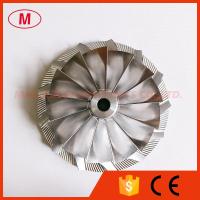 China T72 87.97/121.00mm 13+0 blades turbo milling/aluminum 2618/billet compressor wheel for sale