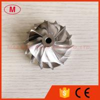 China TD05H 16G small 46.48/60.00mm 7+7 blades 49178-43300 Turbo milling/Aluminum 2618/billet compressor wheel for 49178-02001 for sale