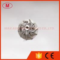 China CT12 17208-46030 39.05/58.03mm 5+5 blades Turbocharger milling/aluminum 2618/billet compressor wheel for sale