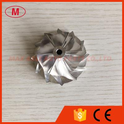 China K04 38.35/52.19mm 6+6 blades high performance turbocharger milling/aluminum 2618 /billet compressor wheel for sale