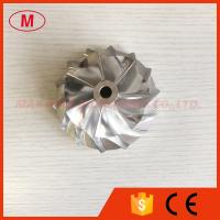 China S300 forward 169565 61.40/84.62mm 7+7 blades turbo milling/alumimun 2618/Billet compressor wheel FOR S362/PTE6265/6265CE for sale