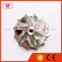 China TD04HL 48.50/61.01mm 6+6 blades turbo Turbocharger milling/aluminum 2618/billet compressor wheel for sale