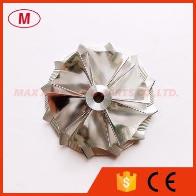 China TD04HL 48.50/61.01mm 6+6 blades turbo Turbocharger milling/aluminum 2618/billet compressor wheel for sale