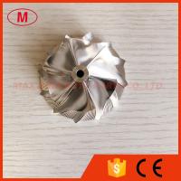 China TD04HL reverse 51.00/67.00mm 6+6 blades turbo Turbocharger milling/aluminum 2618/billet compressor wheel for sale