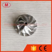 China TD04HL 6+6 blades 45.00/61.00mm Turbocharger milling/aluminum 2618 /billet compressor wheel for sale