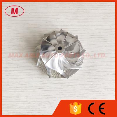 China GT15-25 53.11/70.98mm 9+0 blades turbo aluminum 2618/milling/billet turbocharger compressor wheel for sale