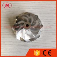 China GTX3071 GEN ll 8+0 blades 54.06/71.40mm point milling turbo billet/milling/aluminum 2618 compressor wheel for sale