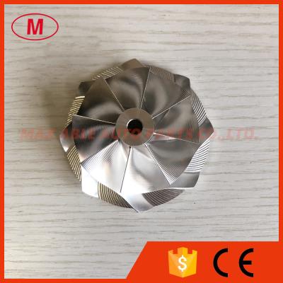 China GTX3071 GEN ll 8+0 blades 54.06/71.40mm point milling turbo billet/milling/aluminum 2618 compressor wheel for sale