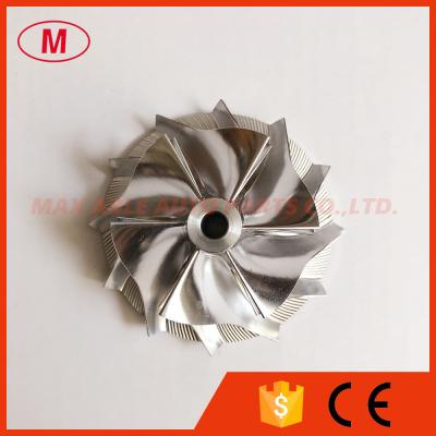 China RHF5 39.20/52.50mm 6+6blades high performance Turbocharger milling/aluminum 2618/billet compressor wheel for sale