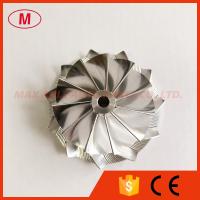 China K04 43.30/56.08mm 11+0 blades high performance billet/milling/aluminum 2618 compressor wheel for sale