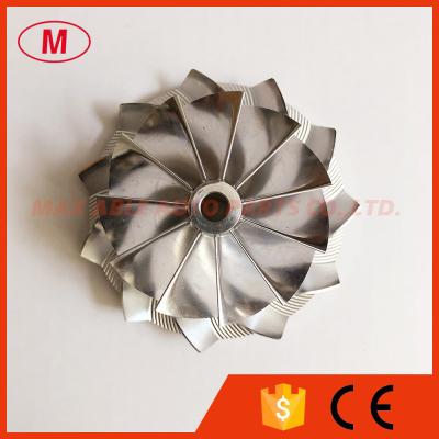 China RHF5 50.39/68.01mm 11+0 blades high performance Turbocharger Billet/milling/aluminum 2618 compressor wheel for sale