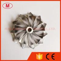 China RHF5HB 50.39/68.01mm 11+0 blades high performance Turbocharger milling/aluminum 2618/billet compressor wheel for sale