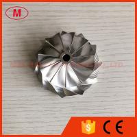 China T25 445436-0007 47.19/60.13mm 11+0 blades high performance turbo milling/aluminum 2618/billet compressor wheel for sale