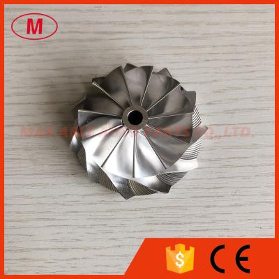 China T25 445436-0007 47.19/60.13mm 11+0 blades high performance turbo milling/aluminum 2618/billet compressor wheel for sale