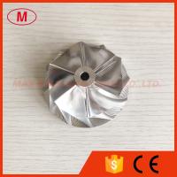 China T04E 442476-0017 58.00/74.99mm 6+6 blades turbo aluminum 2618/milling/billet compressor wheel for 466290-0002 for sale