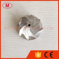 China GT15-25 49.70/67.40mm 8+0 blades Point Milling, Air curve turbocharger milling/aluminum 2618/Billet compressor wheel for sale