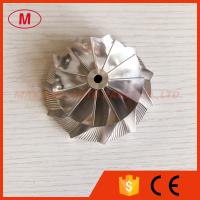 China K16 reverse 59.00/78.00mm 11+0 blades turbo milling/aluminum 2618/billet compressor wheel for sale
