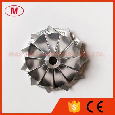 China GT15-25 36.30/49.00mm 11+0 blades high performance turbo milling/aluminum 2618/Billet compressor wheel for sale