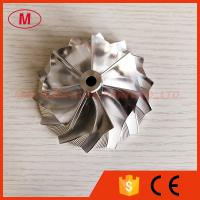 China GT3582 reverse 451644-0005 61.33/82.00mm 7+7blades high performance Turbo Billet/aluminum 2618/milling compressor wheel for sale