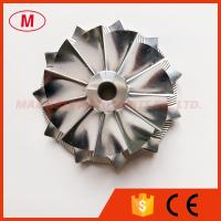 China TD04 36.80/49.00mm 11+0 blades high performance turbocharger milling/aluminum 2618/billet compressor wheel for sale
