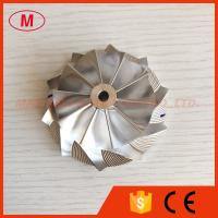 China TD04HL forward 50.38/68.00mm 10+0 blades  high performance turbo milling/Billet compressor wheel for sale