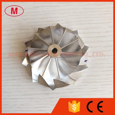 China TD04HL forward 50.38/68.00mm 10+0 blades  high performance turbo milling/Billet compressor wheel for sale
