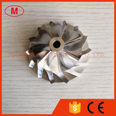 China TD05H 16G 48.30/68.01mm 7+7blades 49178-01560 performance high blade Turbo milling/Aluminum 2618/Billet compressor wheel for sale
