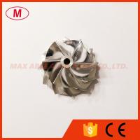 China RHF5 41.90/54.00mm 6+6 blades high performance turbo aluminum 2618/Milling/billet compressor wheel for  GLA250 for sale