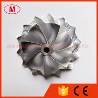 China GT3584 7+7 blades 61.33/84.00mm Performance point milling turbo billet/milling/aluminum 2618 compressor wheel for racing for sale