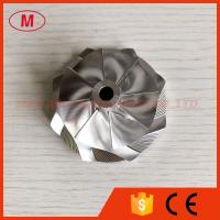 China GTX2860R GEN II 45.66/60.00mm 8+0blades Point milling turbo milling/aluminum 2618/billet compressor wheel for sale