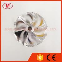 China T12 408178-0005 66.67/86.39mm 6+6 blades turbocharger milling/aluminum 2618/Billet compressor wheel for 409260-0002 for sale