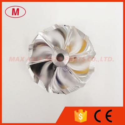 China T12 408178-0005 66.67/86.39mm 6+6 blades turbocharger milling/aluminum 2618/Billet compressor wheel for 409260-0002 for sale
