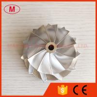 China GTX3071 XX8849-2 54.06/71.40mm 11+0 blades high performance point milling billet/milling/aluminum 2618 compressor wheel for sale