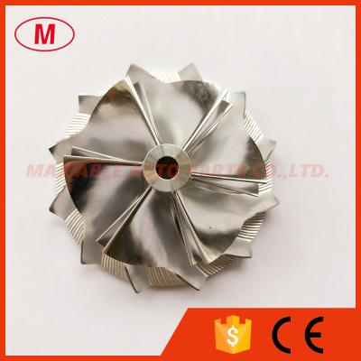China K04 5306-123-2007 43.30/56.08mm 6+6 blades high performance milling/aluminum 2618/billet compressor wheel for sale